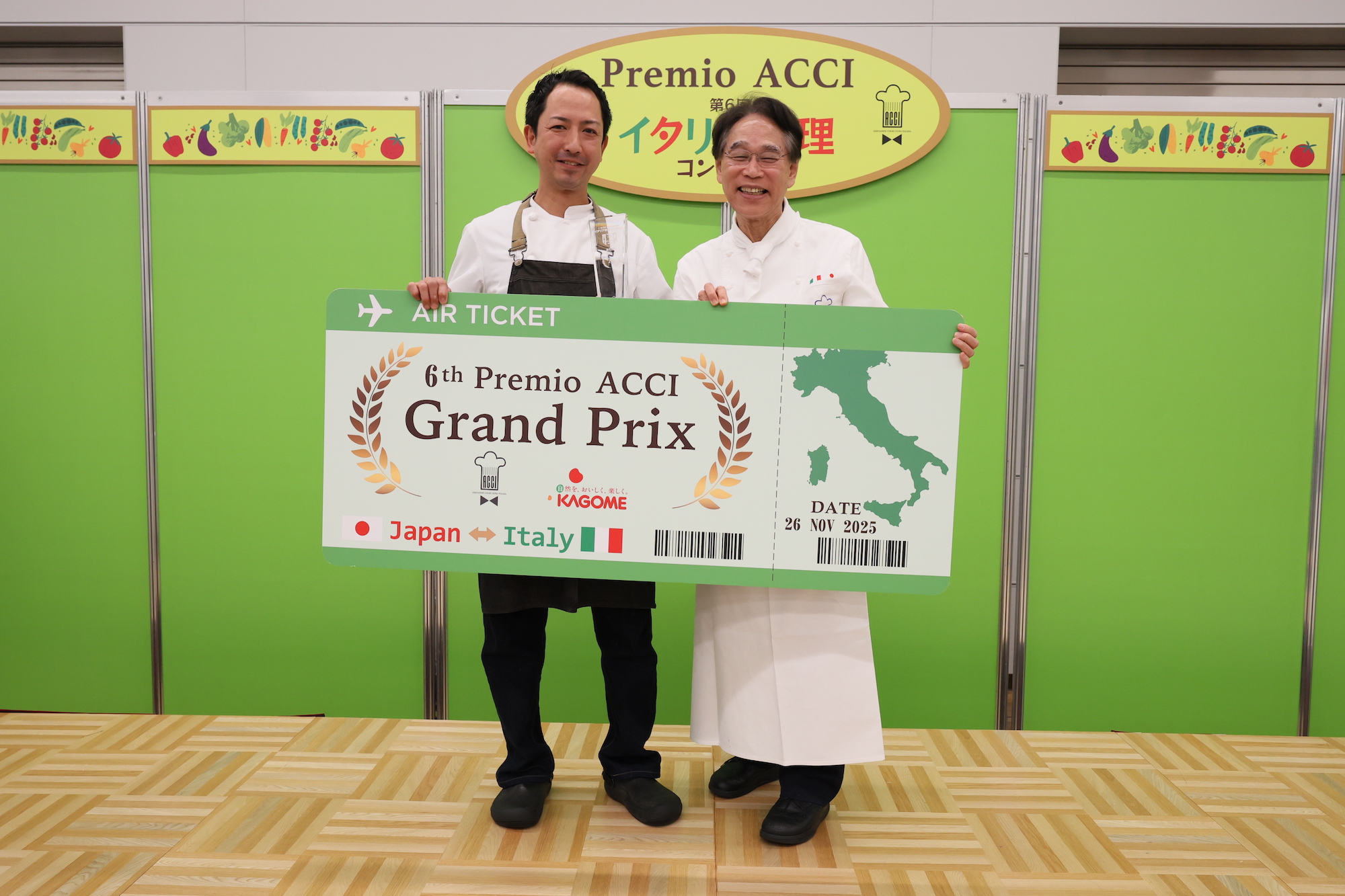 イタリア料理コンテスト「第6回Premio ACCI」グランプリは門平光正さん（Trattoria Azzurri KOEDO）の「Il dono della terra イタリアの思い出と ...